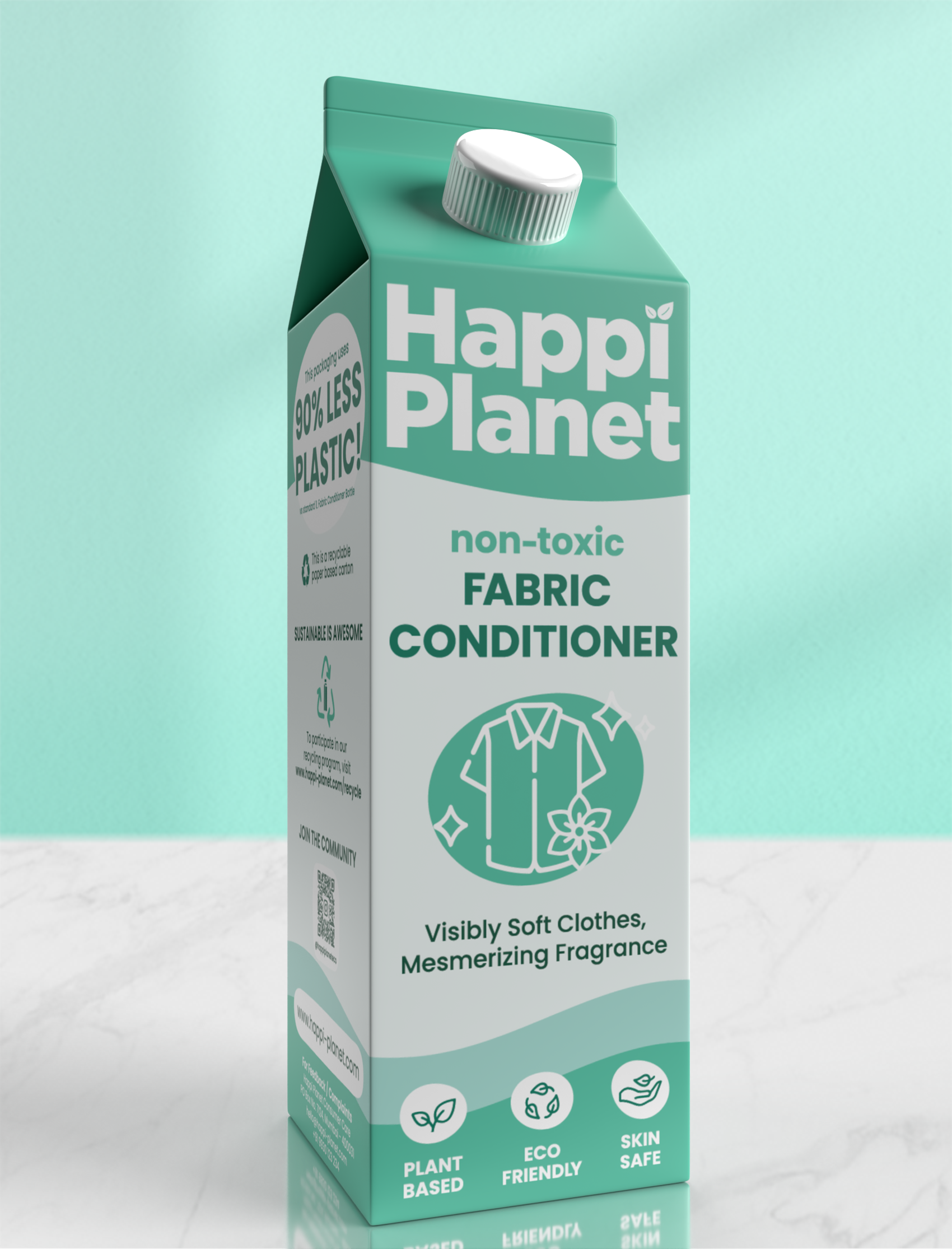 Happi Planet | eco-friendly Fabric Conditioner | Plant Based ...